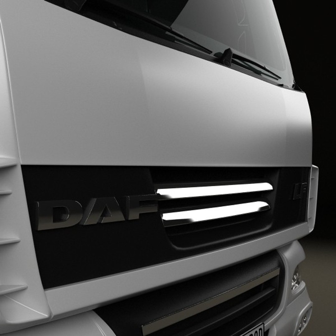 Daf Lf Tanker 3d Max