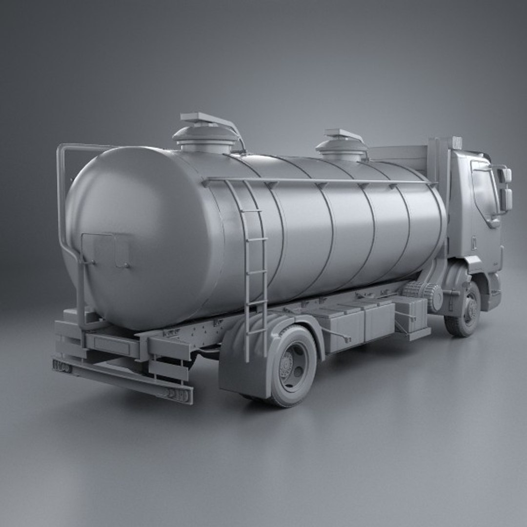 Daf Lf Tanker 3d Max