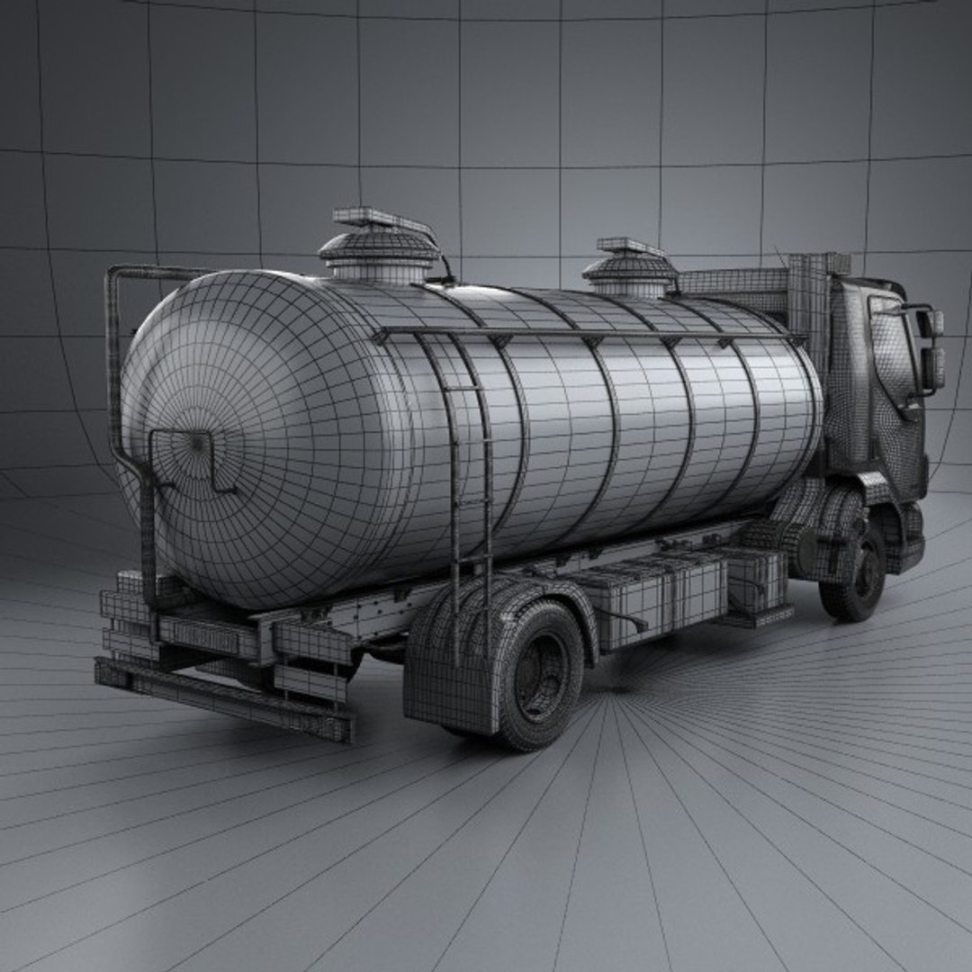 Daf Lf Tanker 3d Max
