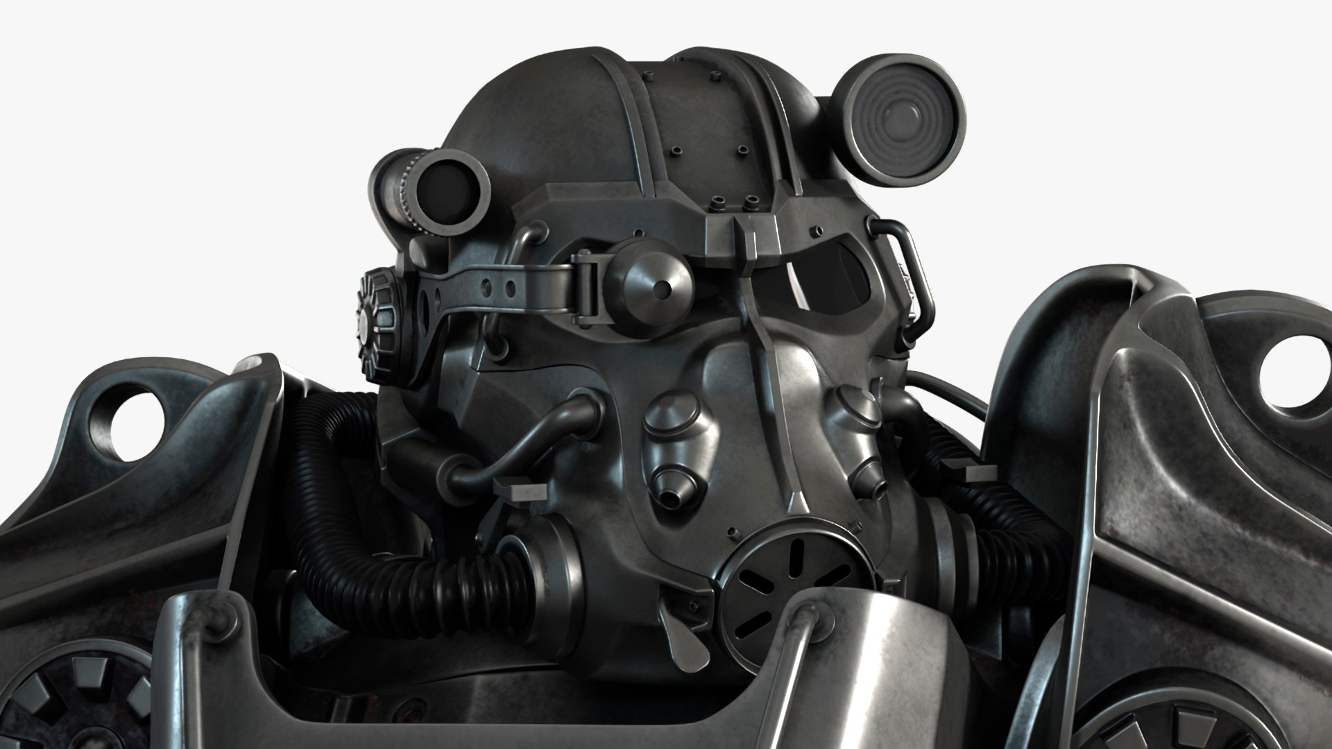 Fallout Combat Infantry Armor Walking For 3D Print 3D Model ...