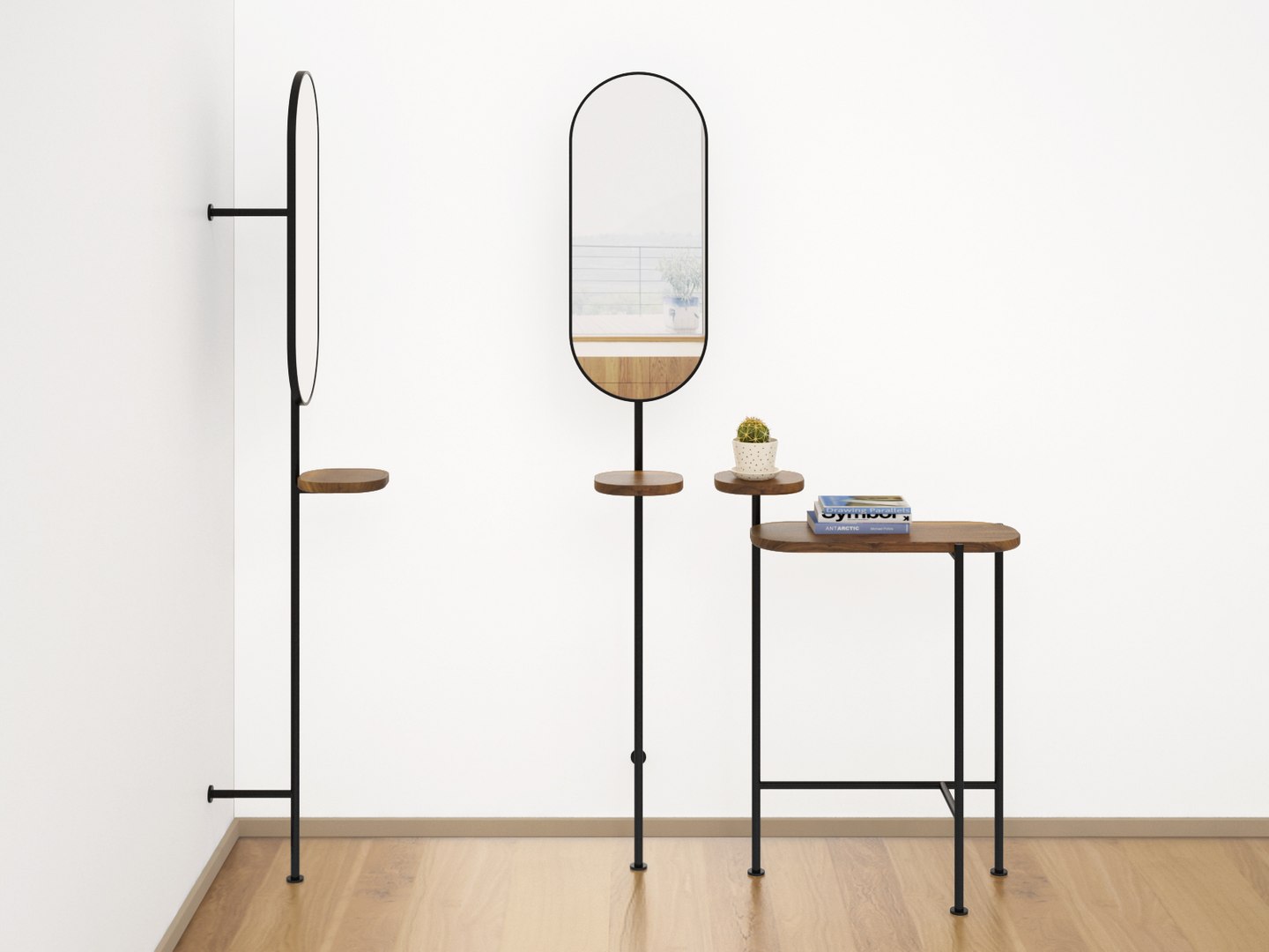 modèle 3D de Loomy Coat Rack & Console Table - TurboSquid 1388598