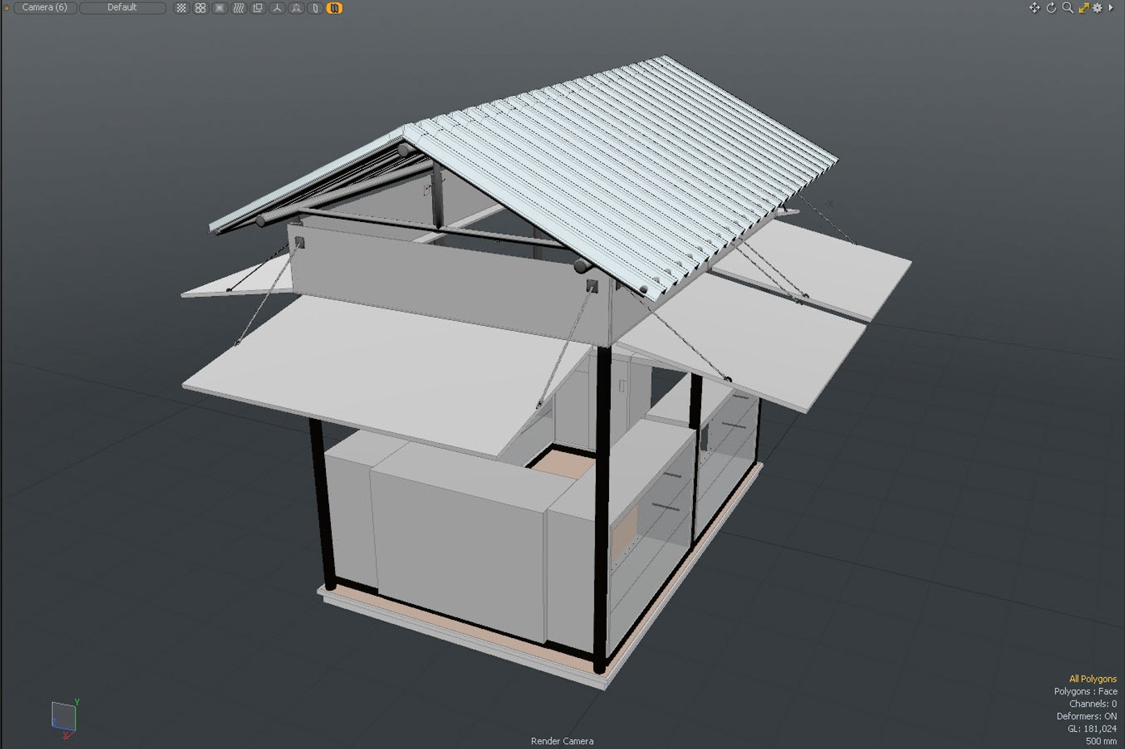3D kiosks - TurboSquid 1344532