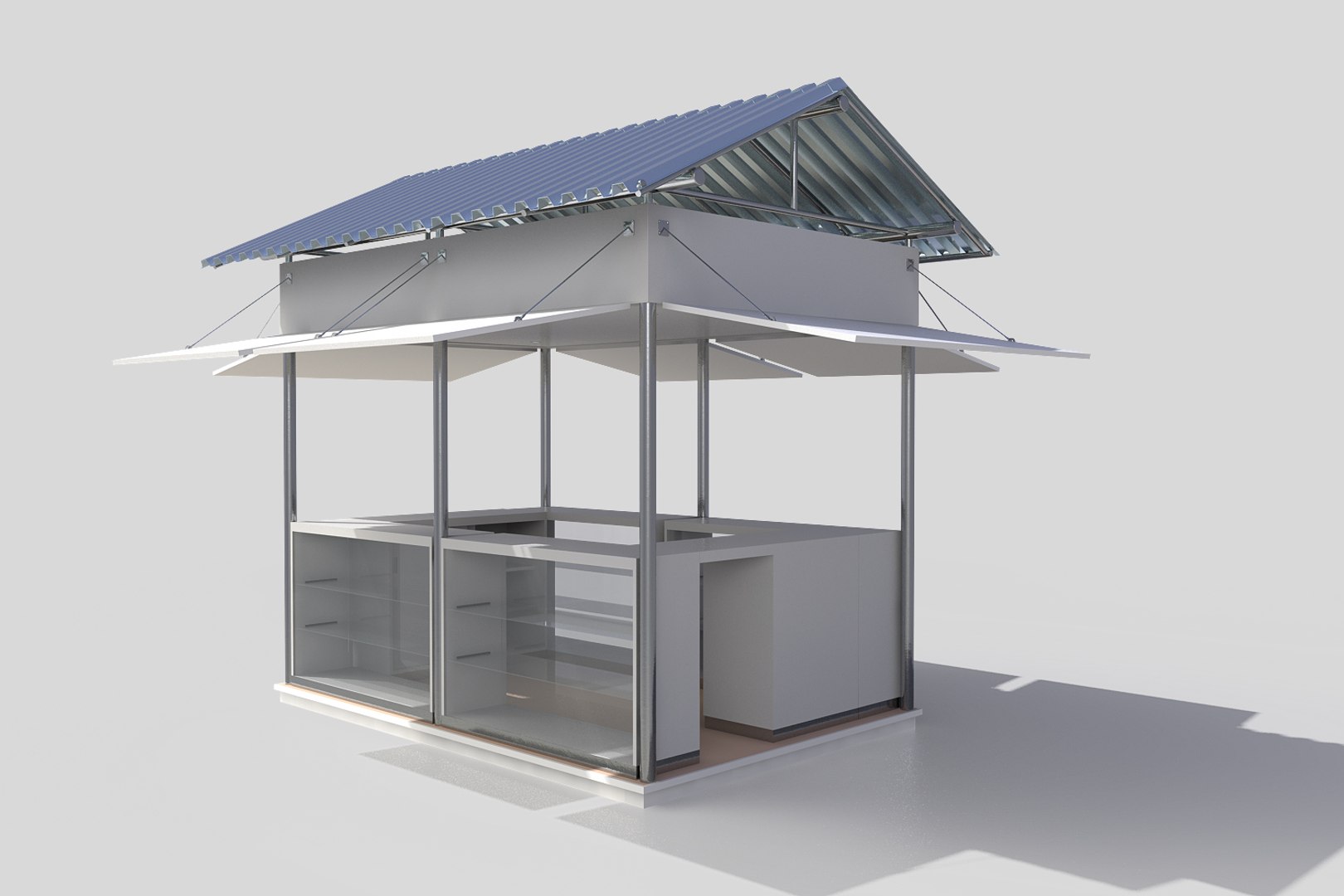 3D kiosks - TurboSquid 1344532