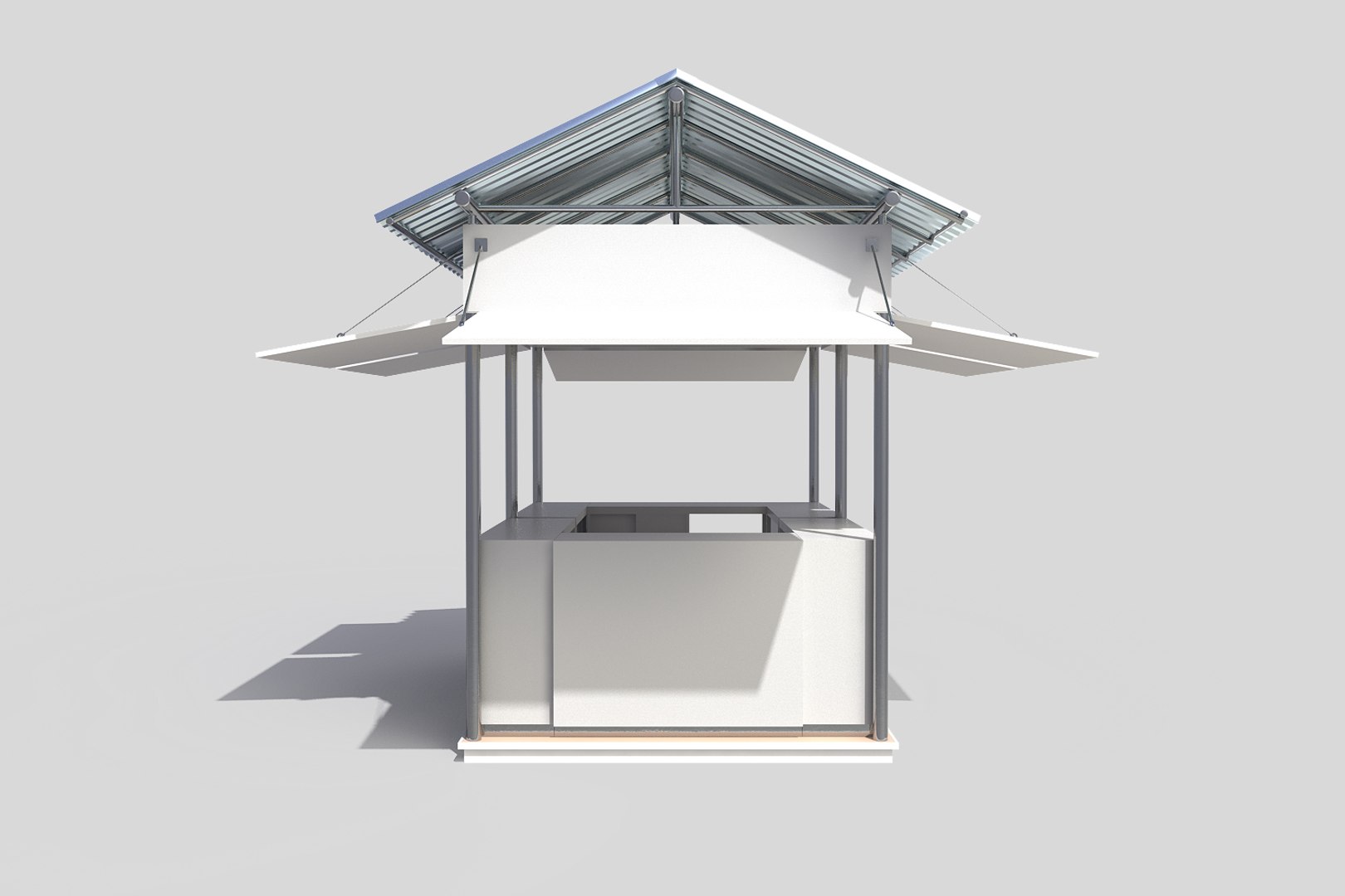 3D kiosks - TurboSquid 1344532