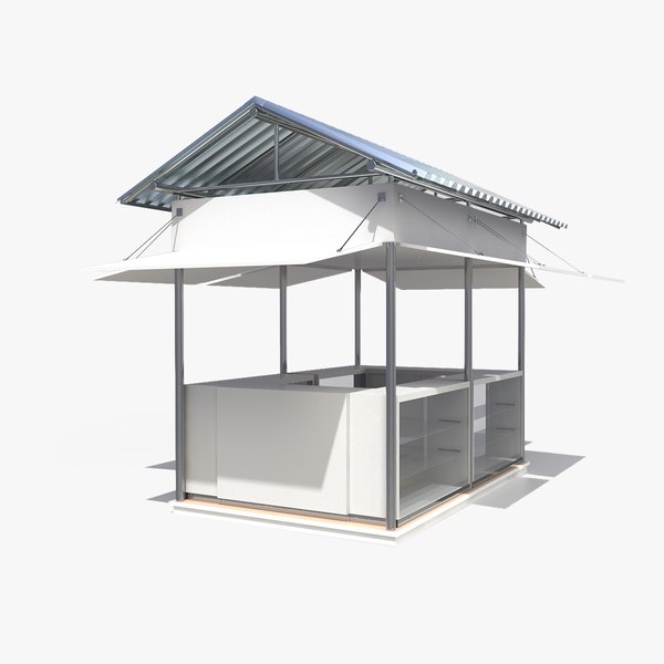 modelo 3d Kiosco 8 - TurboSquid 1344532