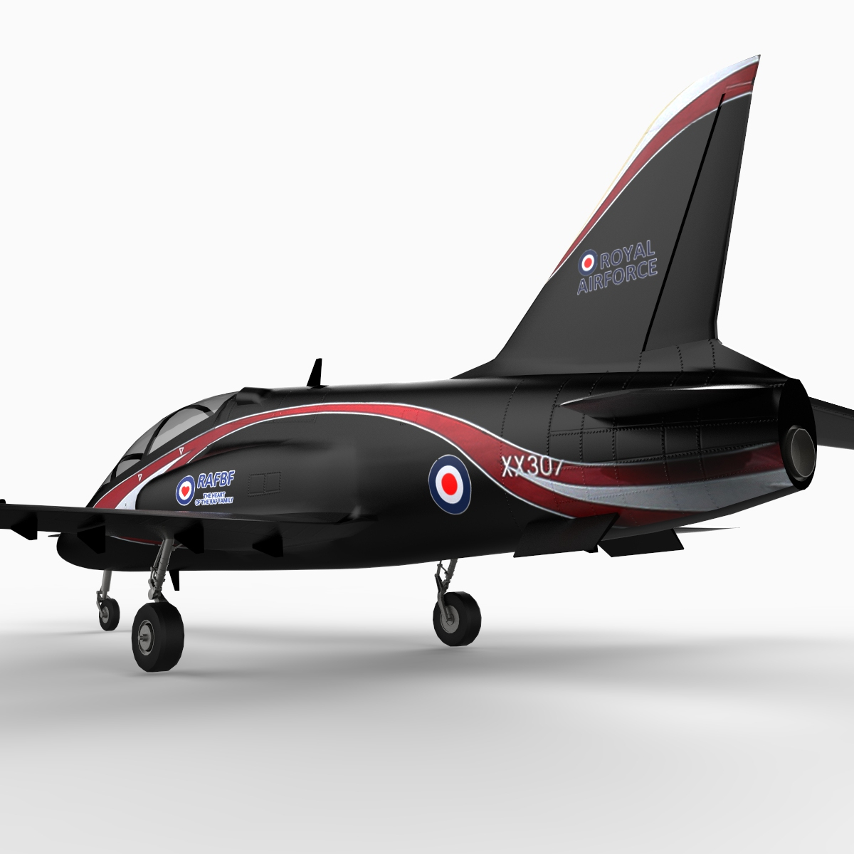 3d royal hawk t1a aircraft