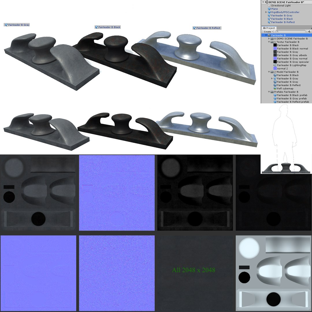 Fairleader B 3D Model - TurboSquid 1385870
