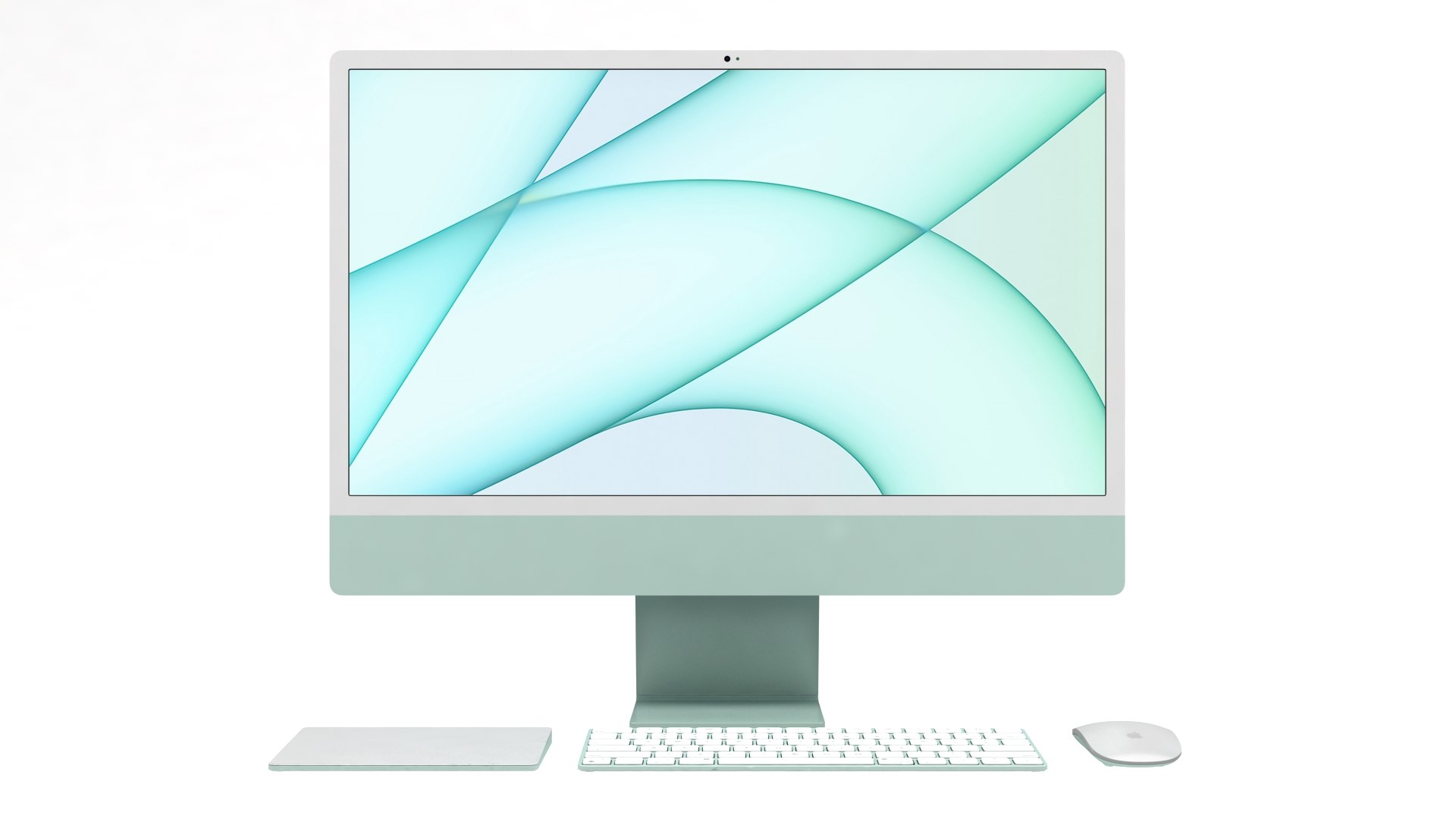 3D Apple IMac 24 Inch 2021 Green Model - TurboSquid 1836083
