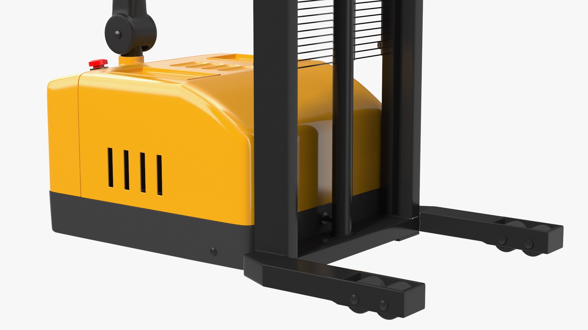 Pallet Stacker Everest Yellow With Wooden Pallet 3D Model - TurboSquid ...