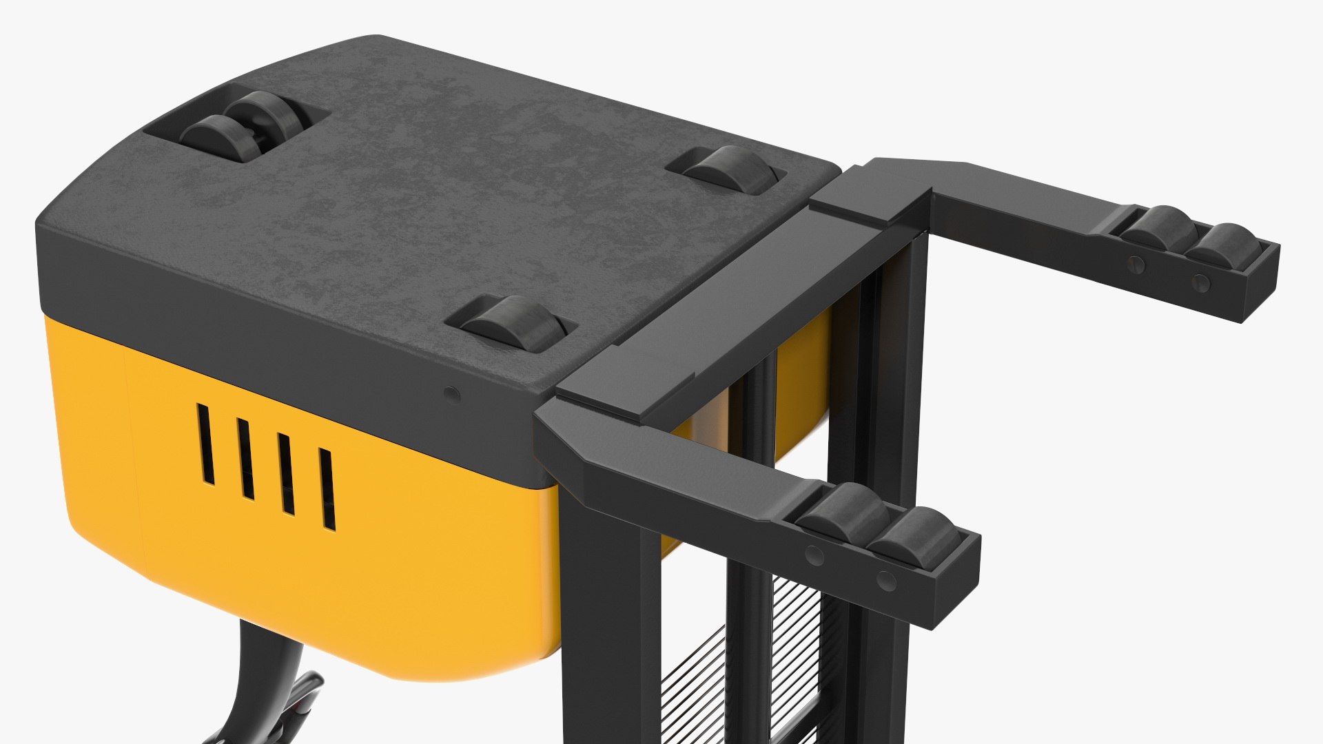 Pallet Stacker Everest Yellow With Wooden Pallet 3D Model - TurboSquid ...