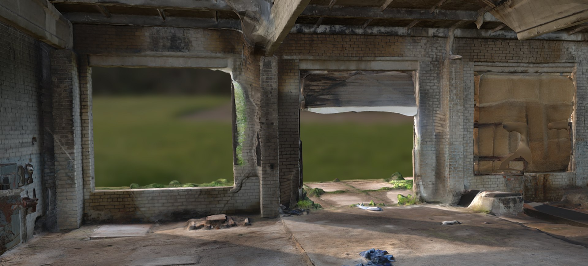 3D Soviet Factory With Interior - TurboSquid 1853938