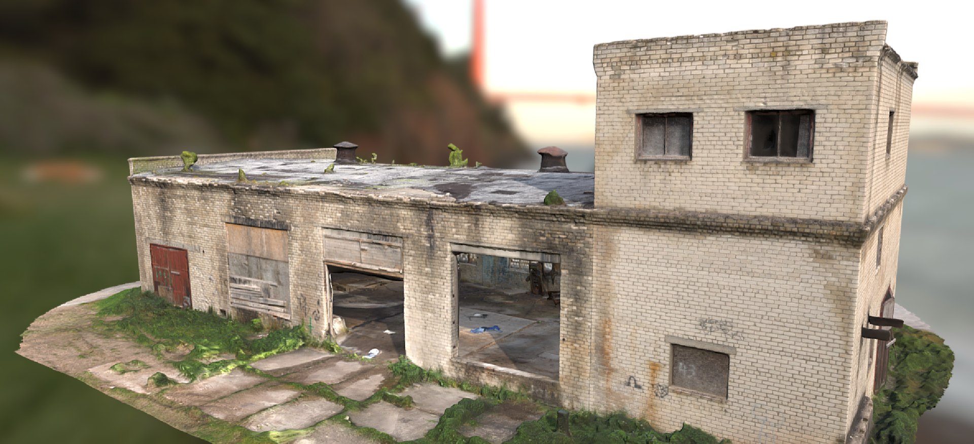 3D Soviet Factory With Interior - TurboSquid 1853938