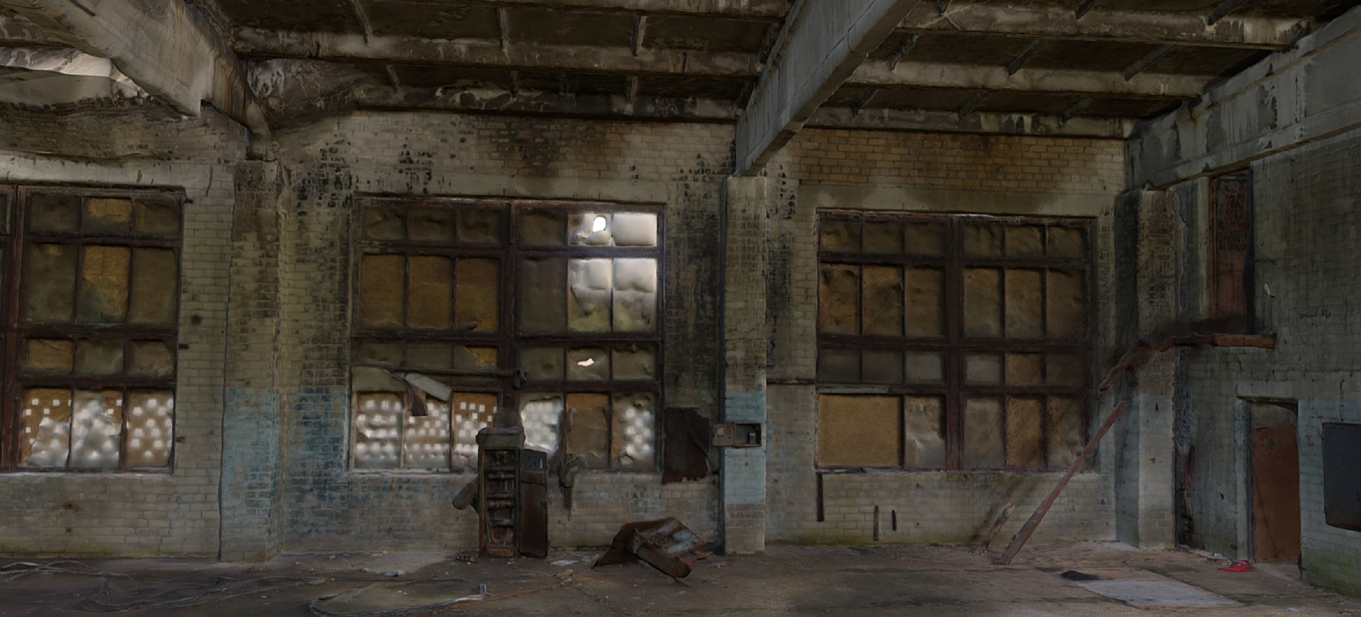 3D Soviet Factory With Interior - TurboSquid 1853938