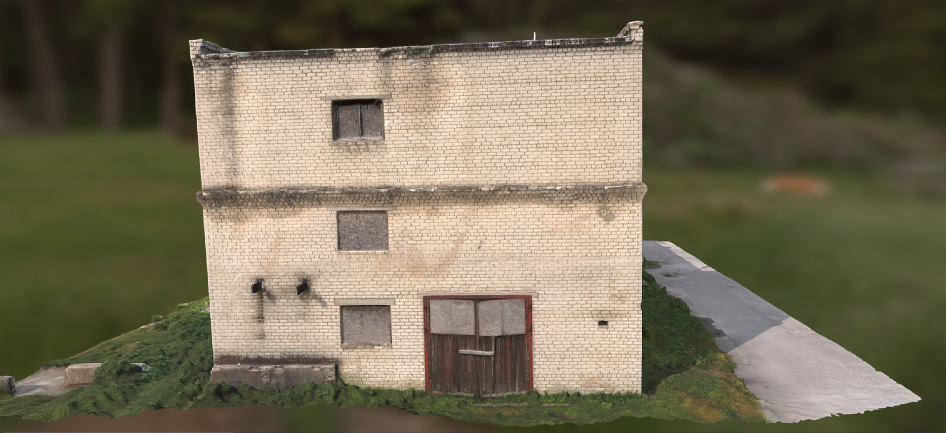 3D Soviet Factory With Interior - TurboSquid 1853938