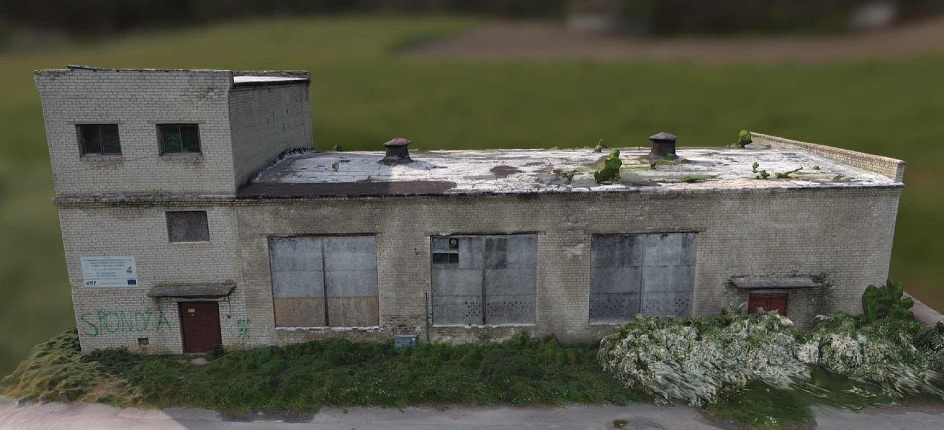 3D Soviet Factory With Interior - TurboSquid 1853938