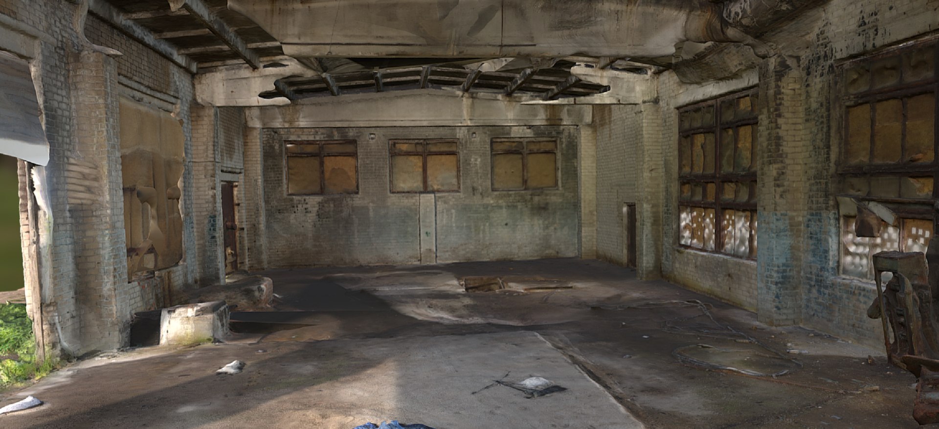 3D Soviet Factory With Interior - TurboSquid 1853938