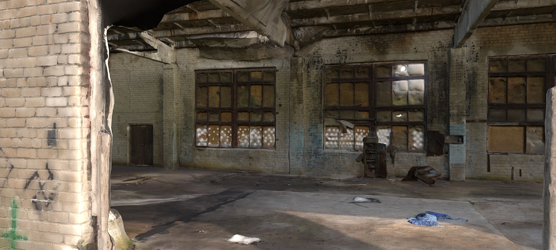 3D Soviet Factory With Interior - TurboSquid 1853938