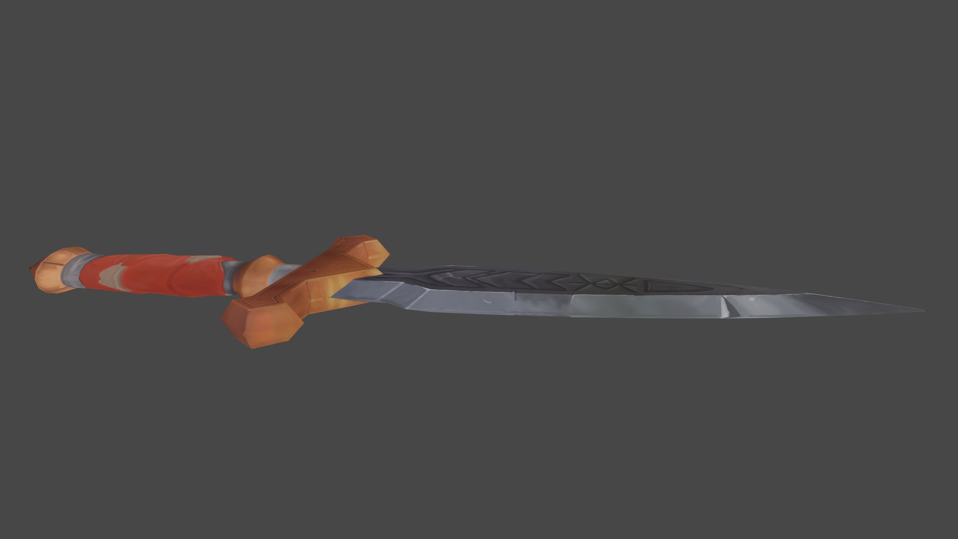 3D Handpainted dagger model - TurboSquid 2108190