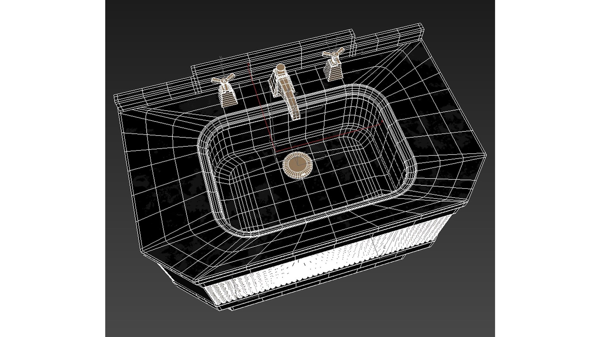 3D METROPOLITAN DevonDevon Floor standing single vanity unit model - TurboSquid 2164407
