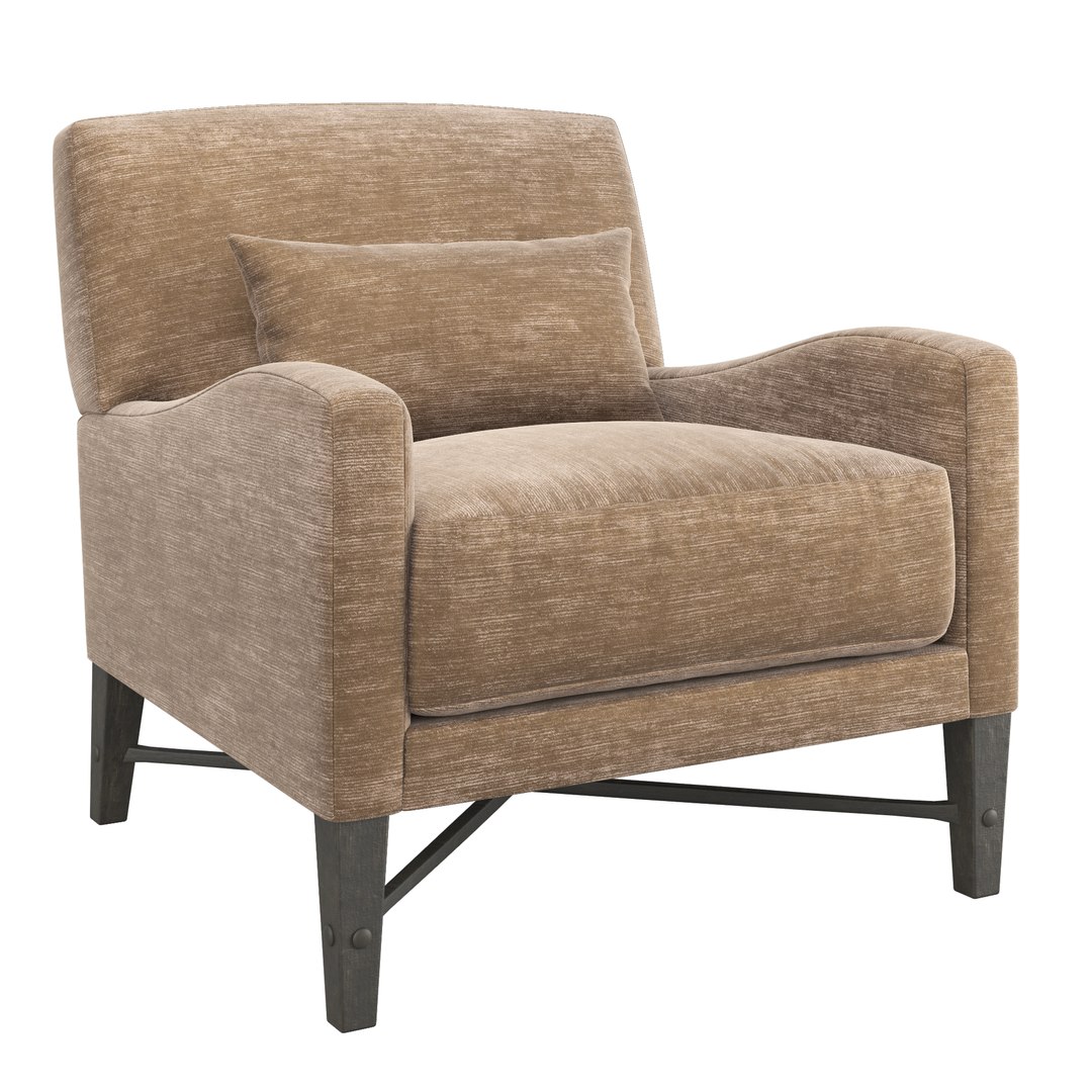 DALIDA LOUNGE CHAIR 3D Model - TurboSquid 1860088