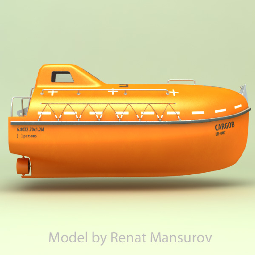 3ds Fall Life Boat
