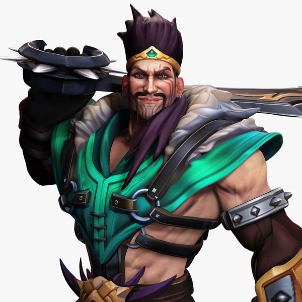 modelo 3d Draven - Liga de Leyendas - TurboSquid 2344212