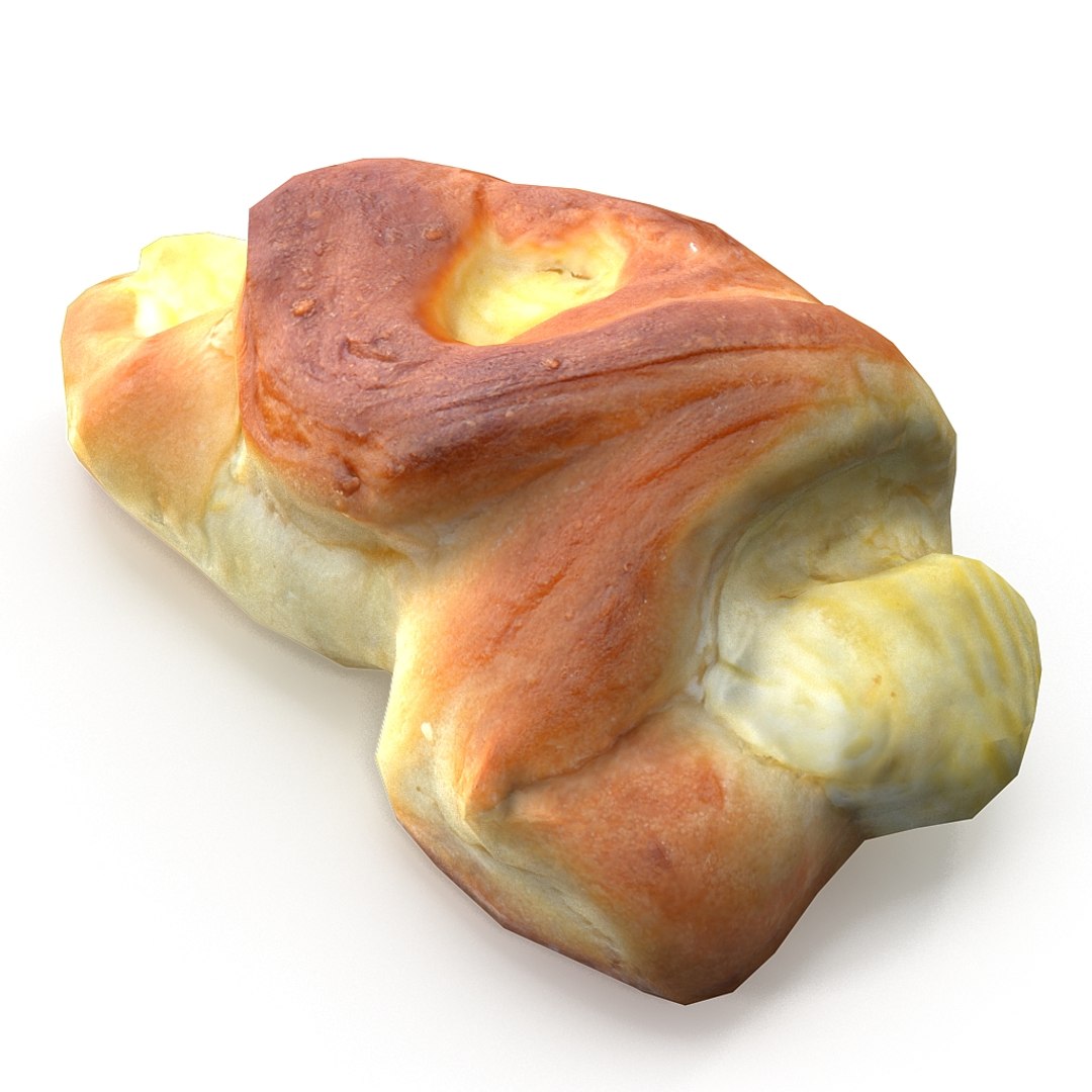 3D cheese roll - TurboSquid 1517270