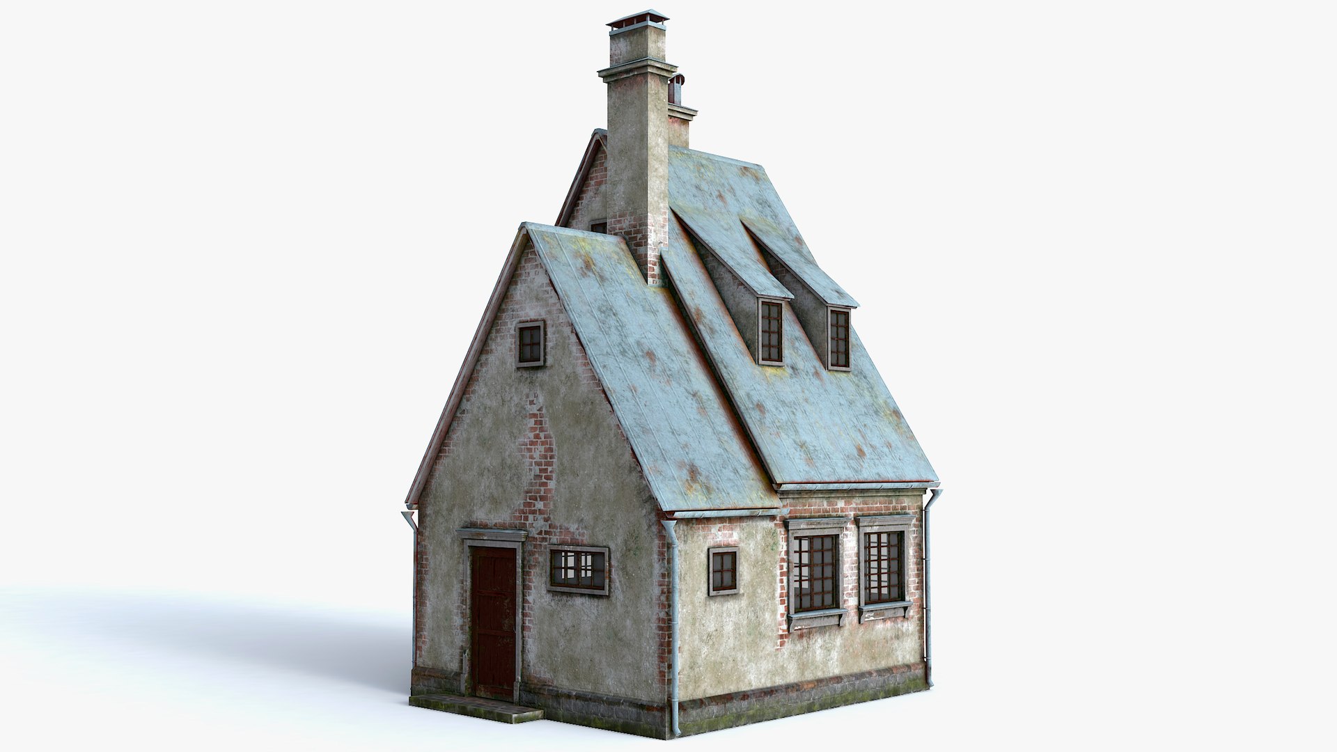 3D Old House 01 - TurboSquid 1721710