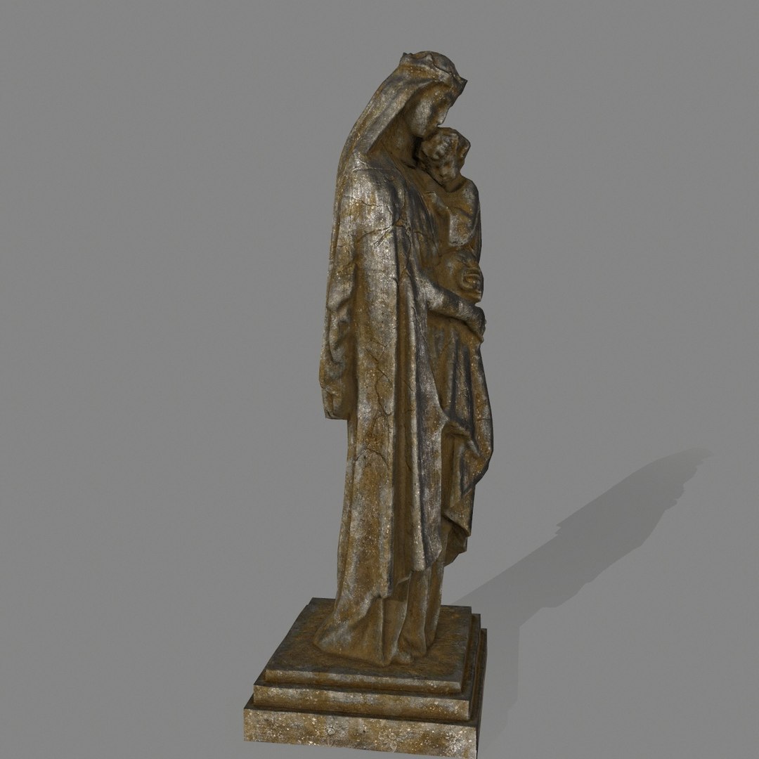 Woman Statue 3D Model - TurboSquid 1322529