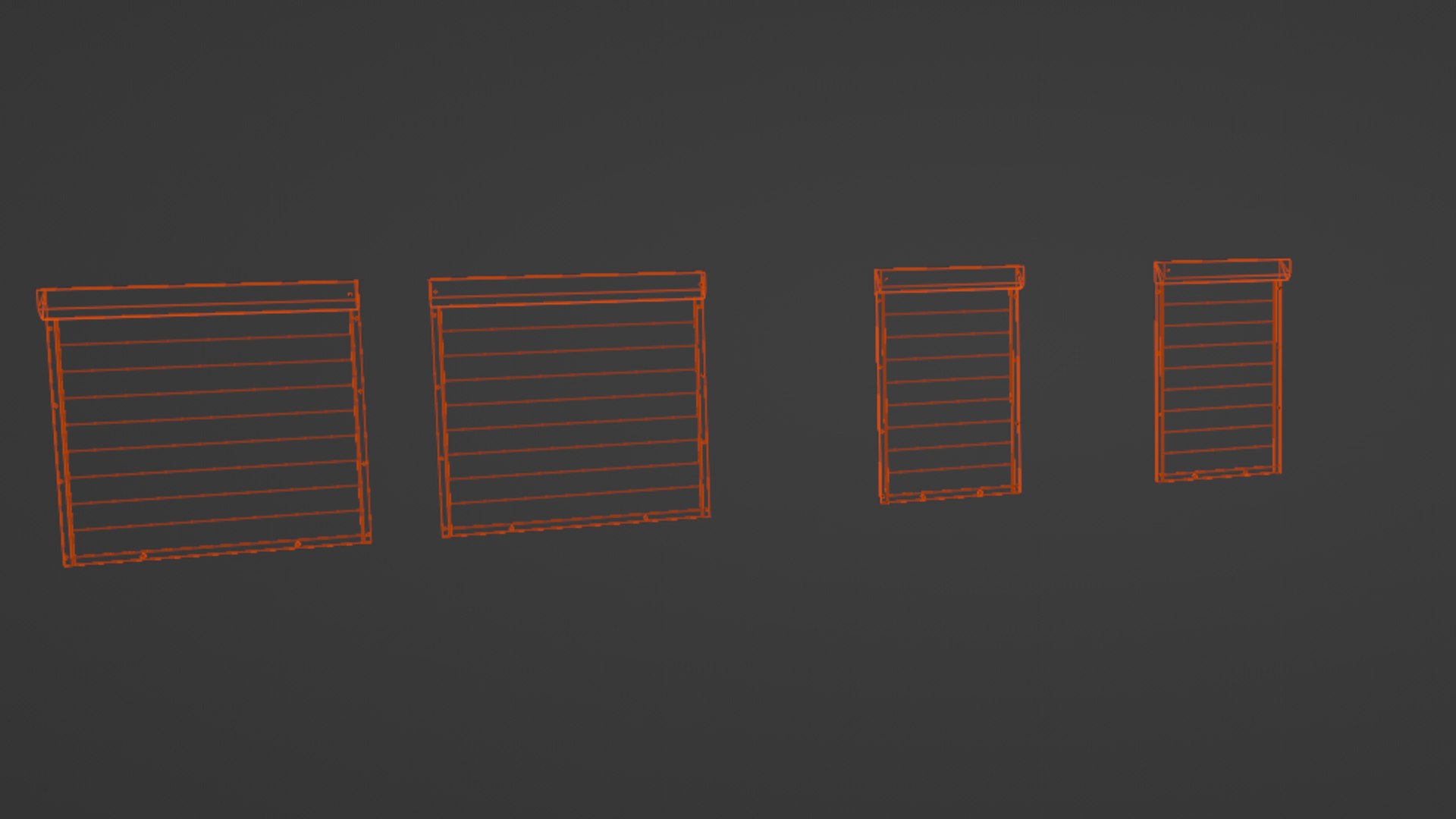 Rolling Shutter With Graffiti 3D Model - TurboSquid 2141948