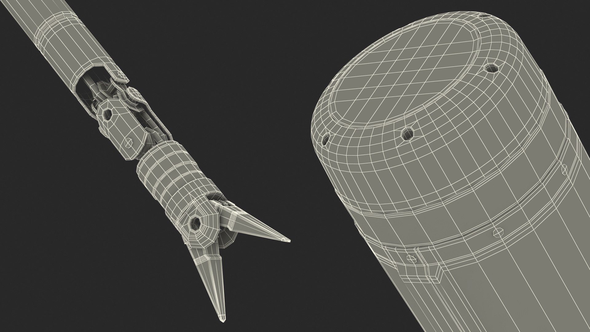 3D DLR MIRO Medical Versatile Robotic Arm Rigged for Modo model ...