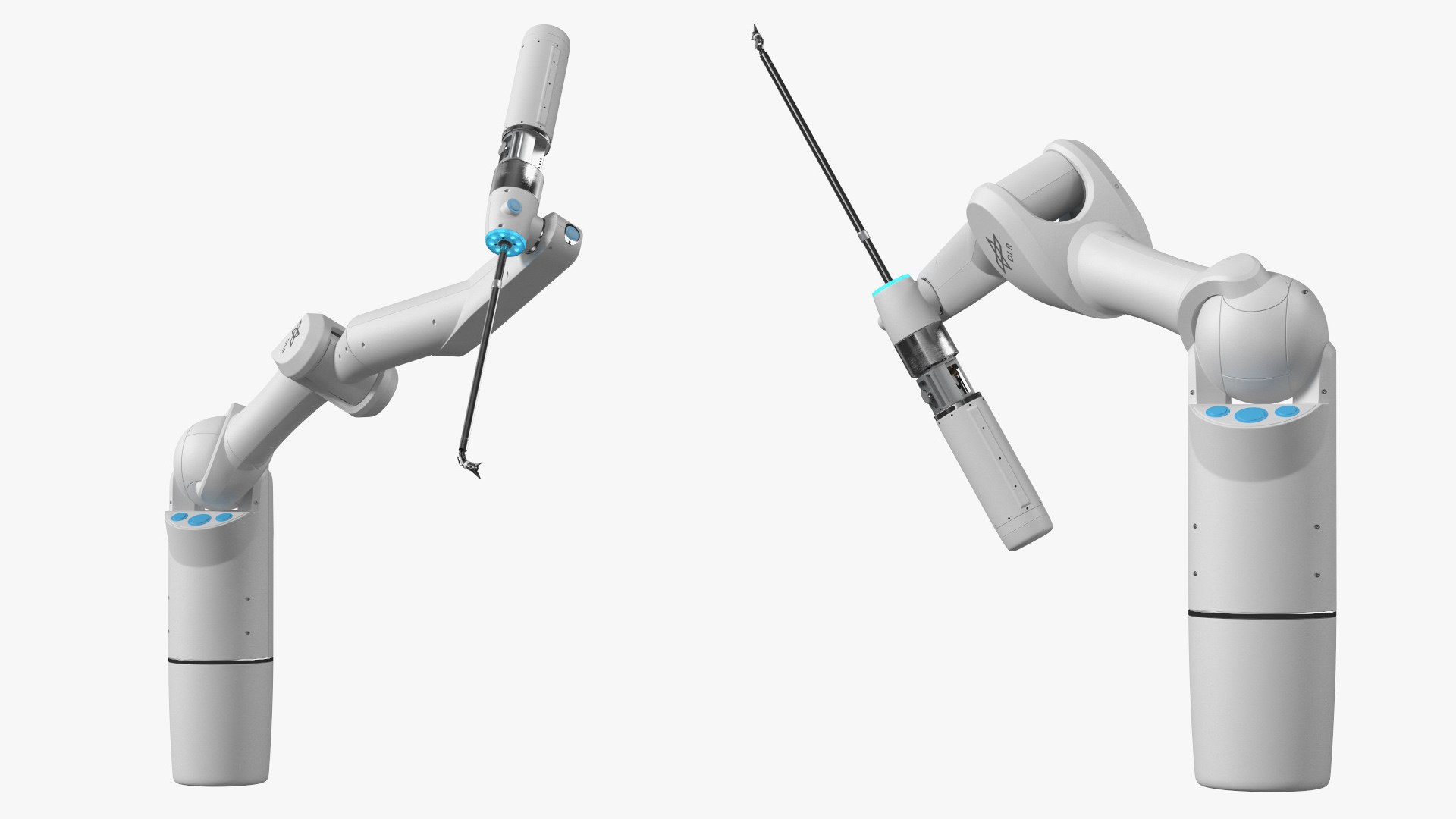 3D DLR MIRO Medical Versatile Robotic Arm Rigged for Modo model ...