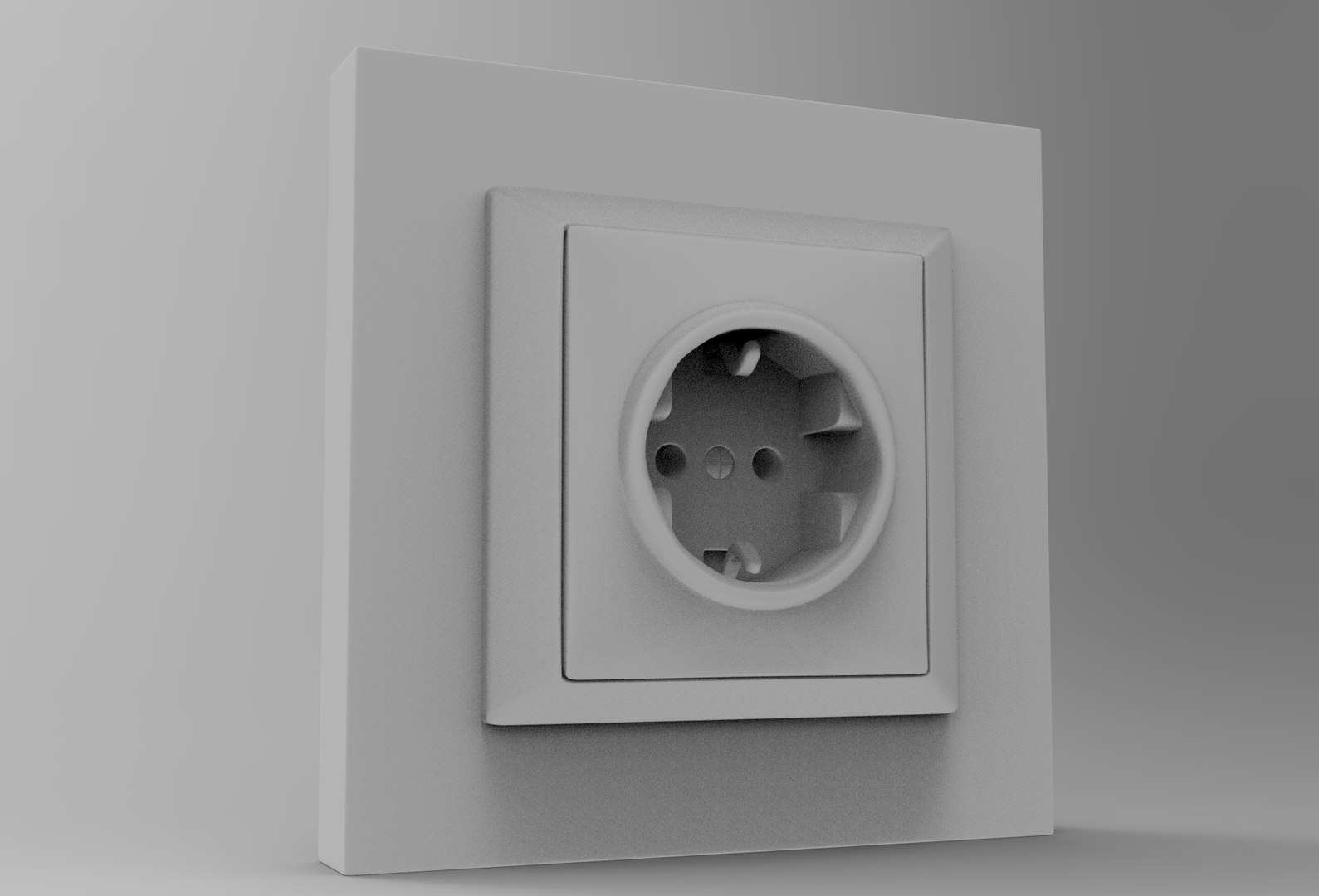3D Wall Socket Model - TurboSquid 2287137