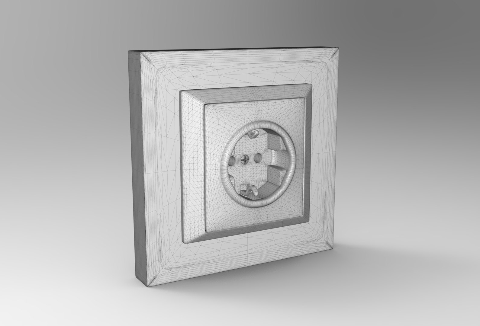 3D Wall Socket Model - TurboSquid 2287137