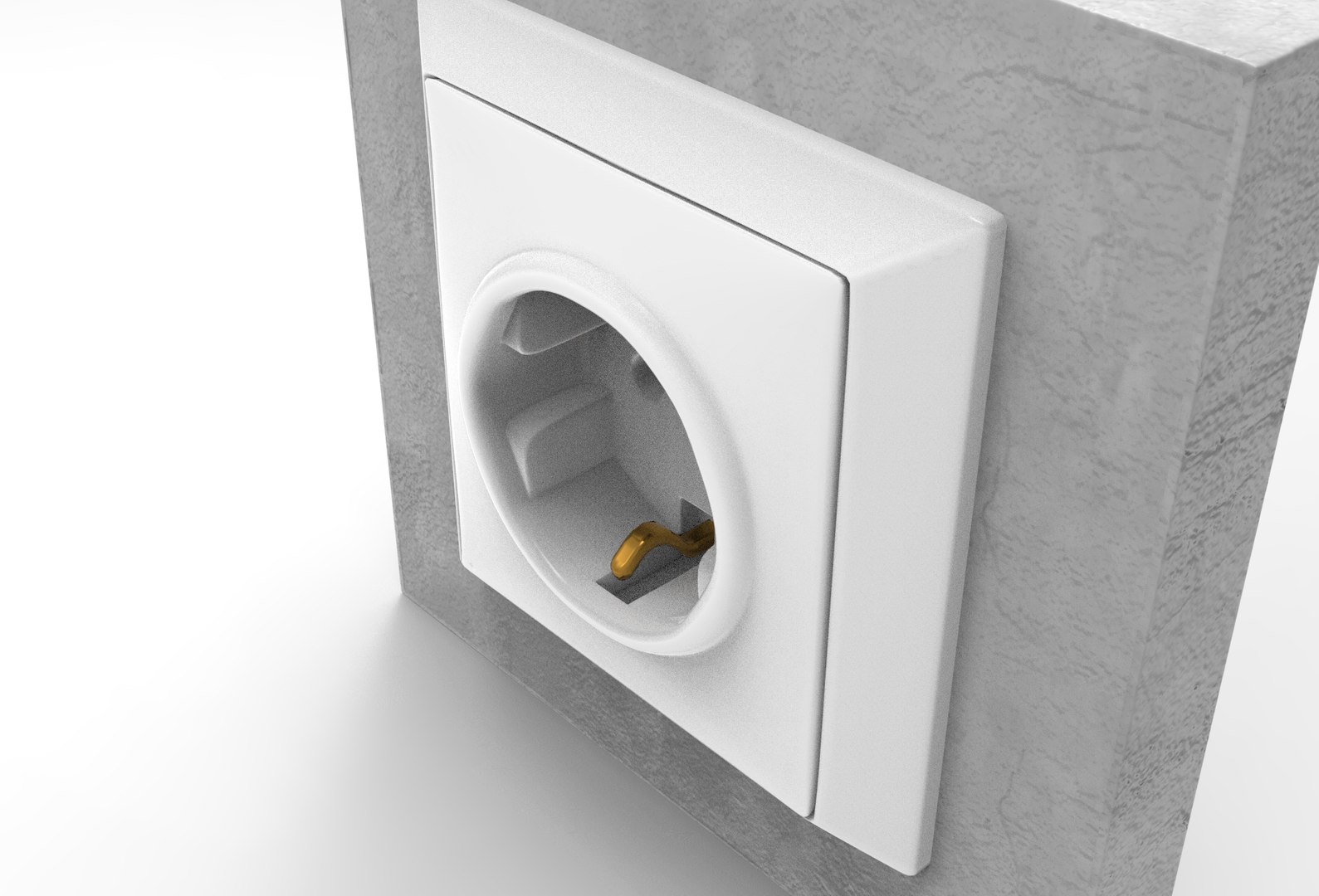 3D Wall Socket Model - TurboSquid 2287137
