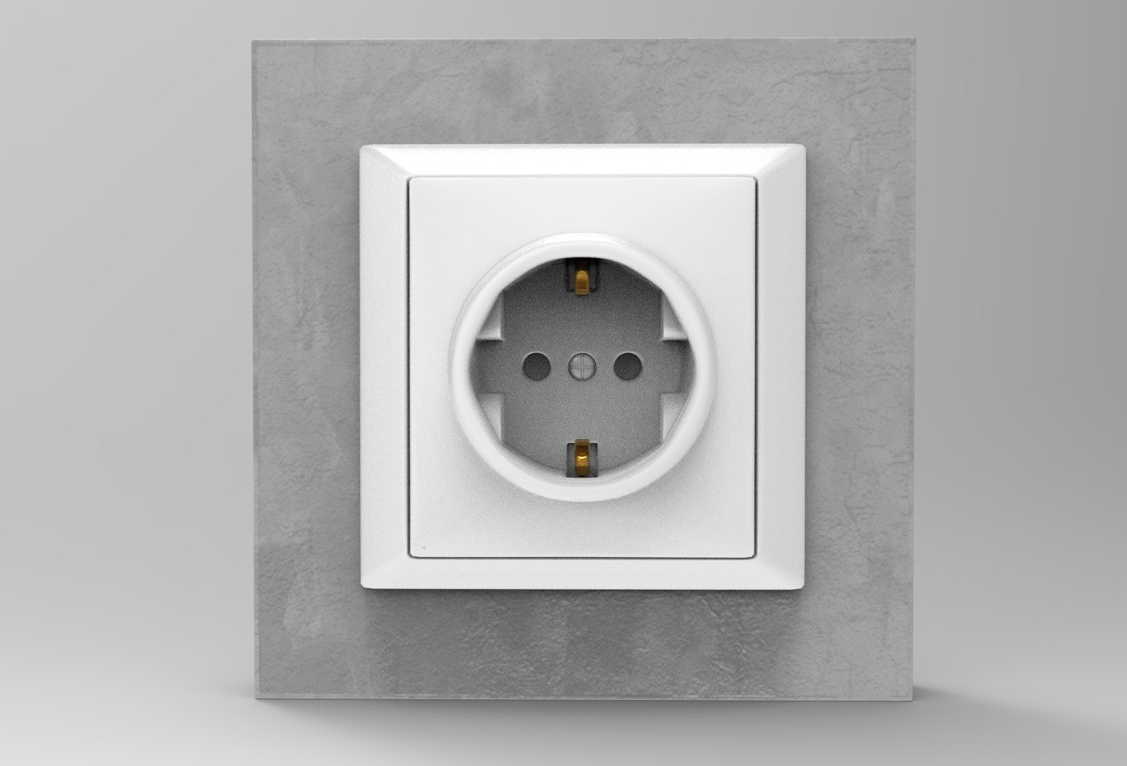 3D Wall Socket Model - TurboSquid 2287137