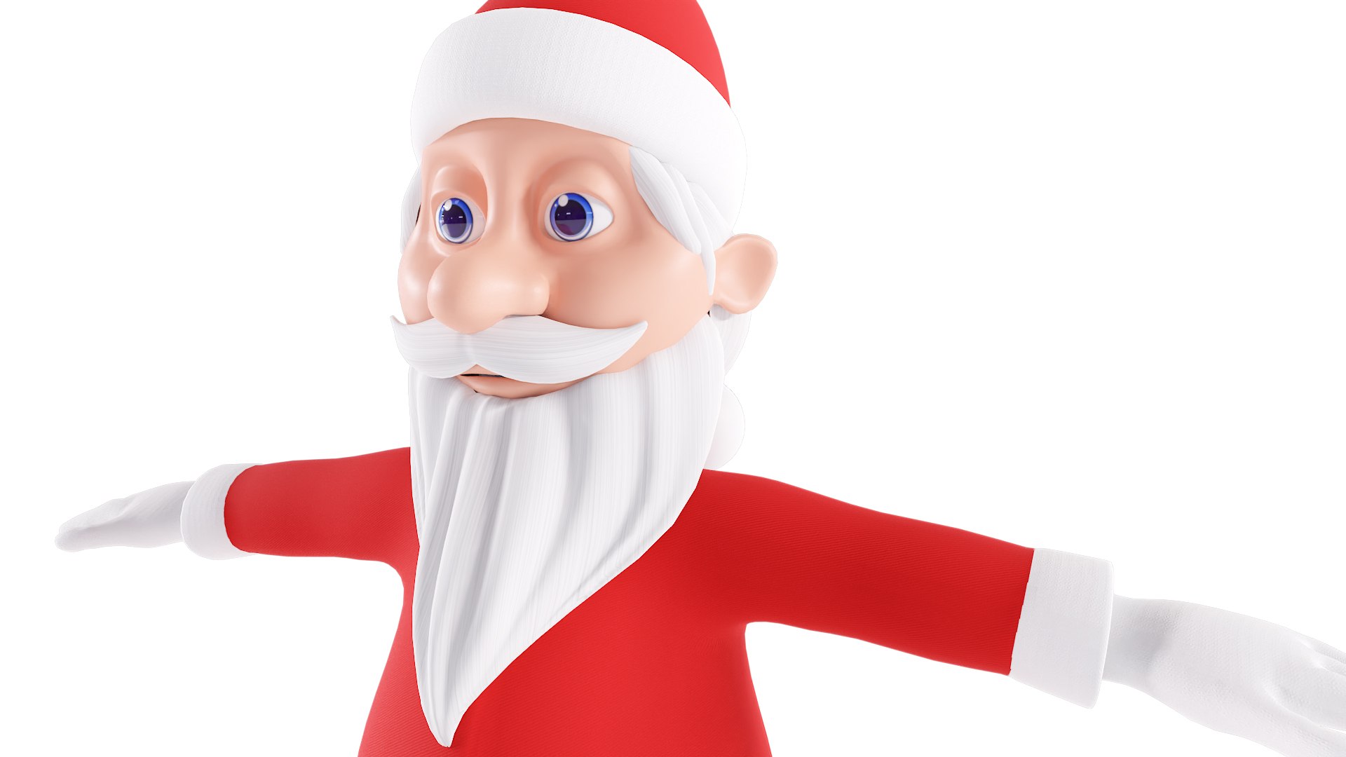 3D Santa Claus Character 3d Model - TurboSquid 2147560