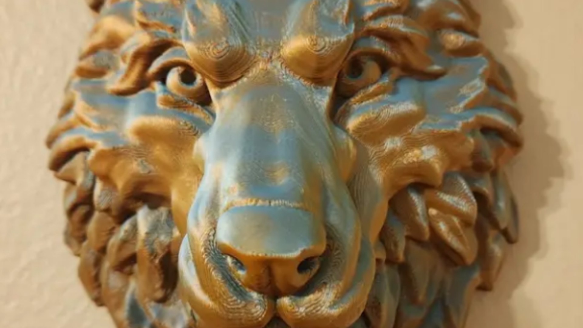 Realistic Wolf Face 3D Model For Wall Decoration 3D Model - TurboSquid ...