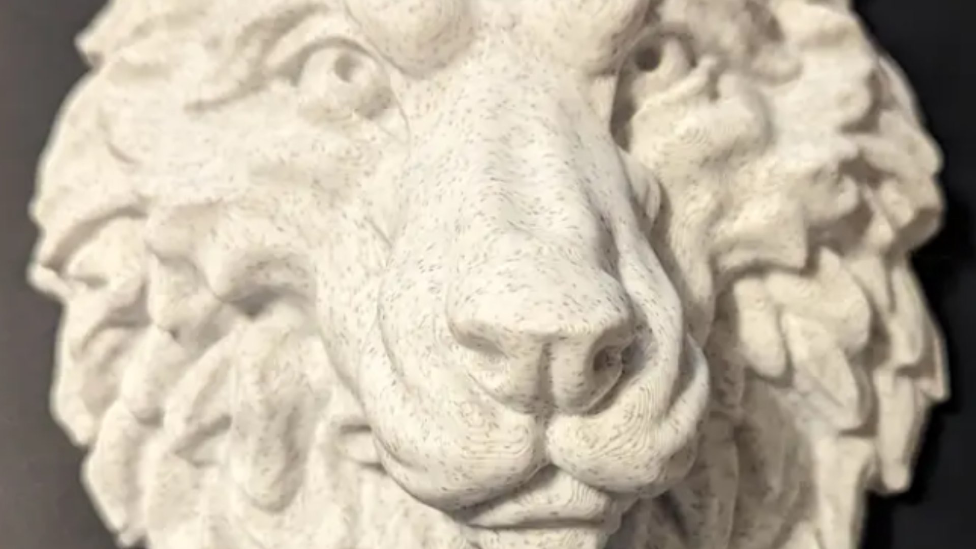 Realistic Wolf Face 3D Model For Wall Decoration 3D Model - TurboSquid ...