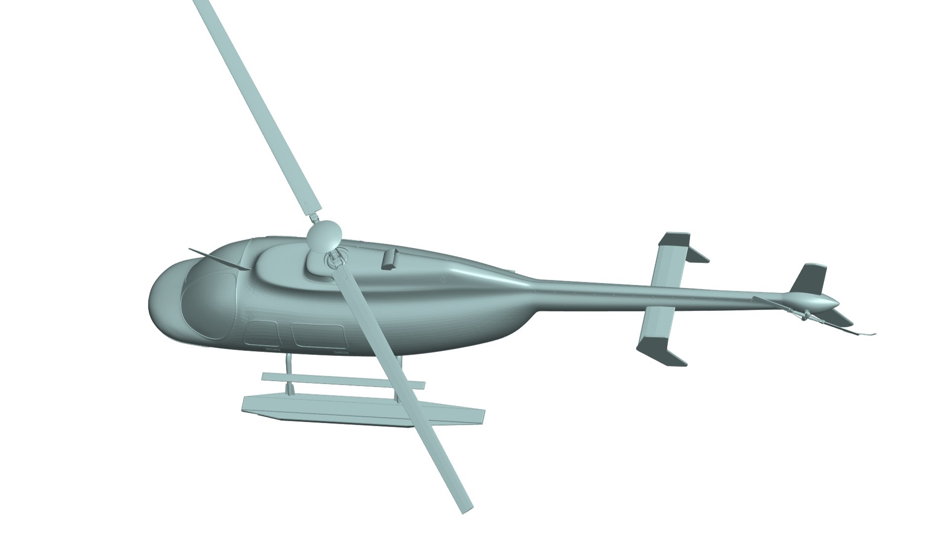 3D Model JETRANGER - TurboSquid 1987397