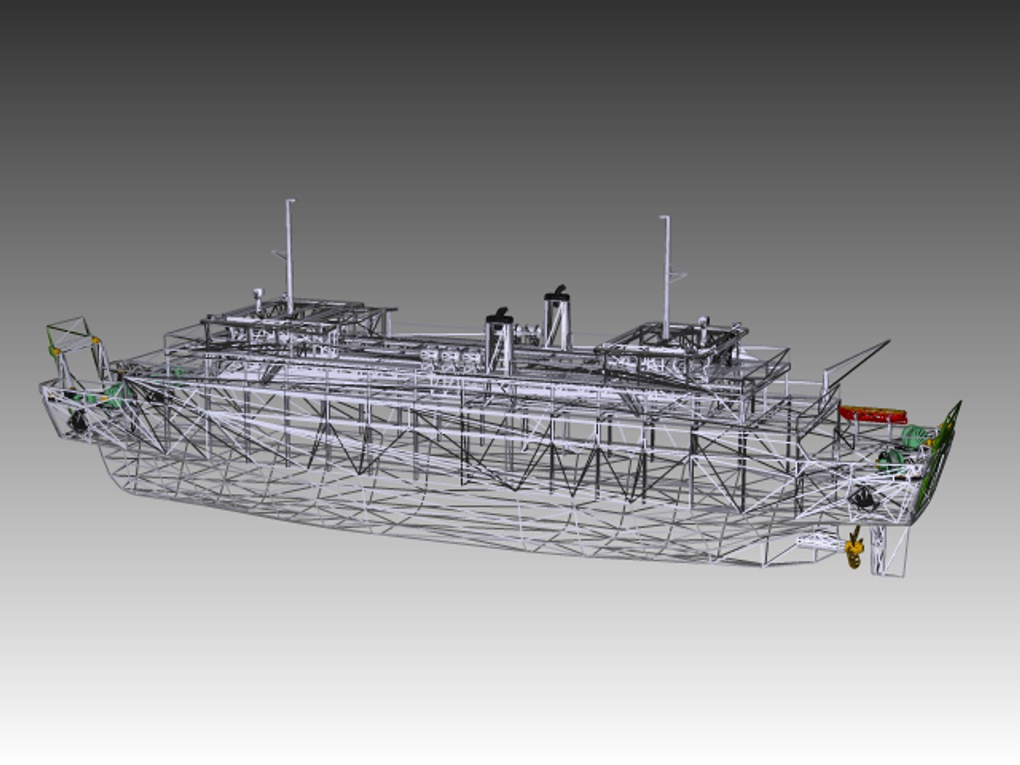 Ro-ro Ferry 3D Model - TurboSquid 1326162