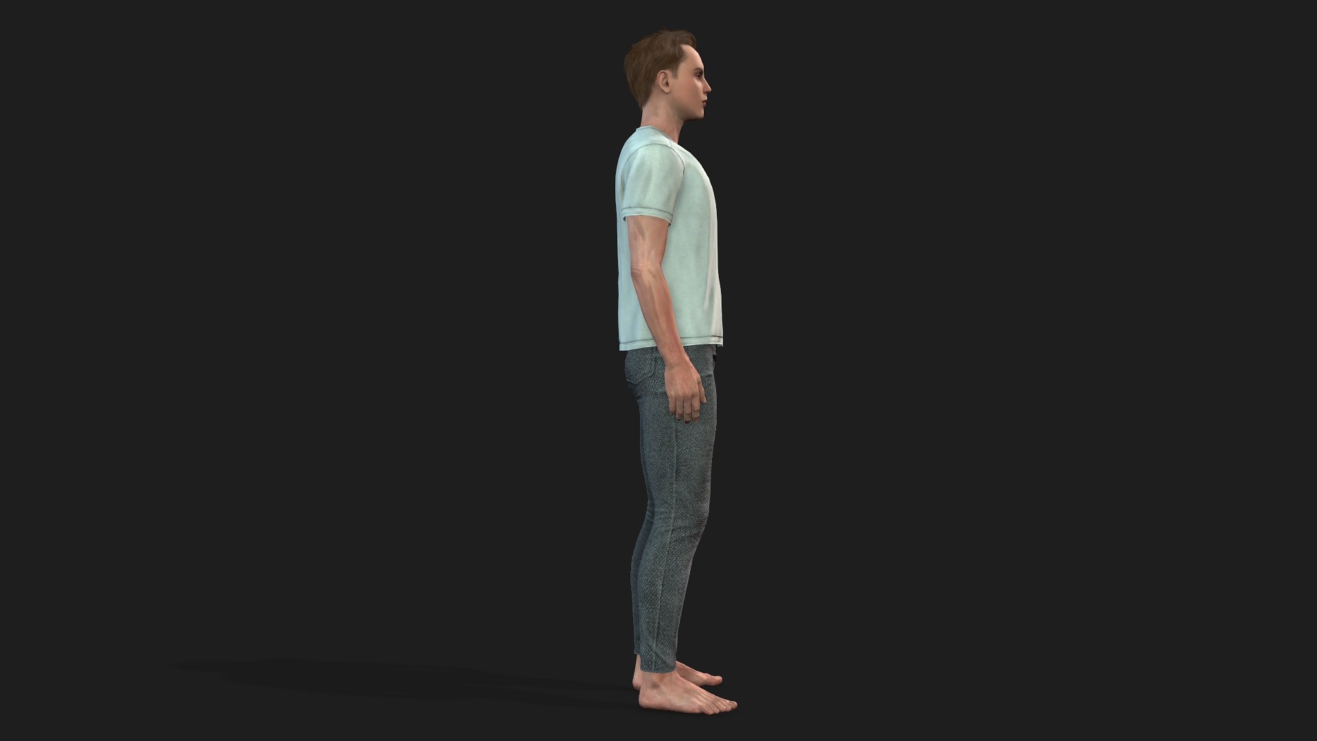 3D Model Rigged Male Character Game And Animation Ready - TurboSquid ...