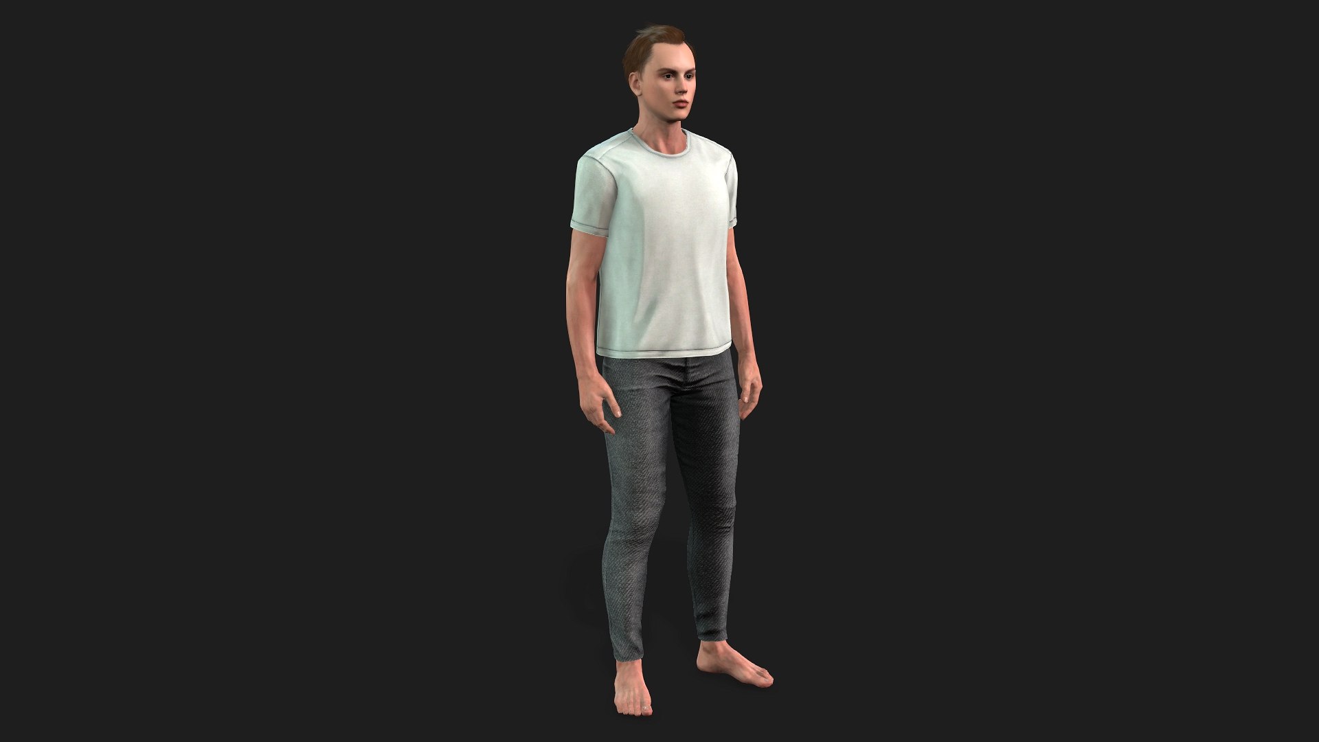 3D Model Rigged Male Character Game And Animation Ready - TurboSquid ...
