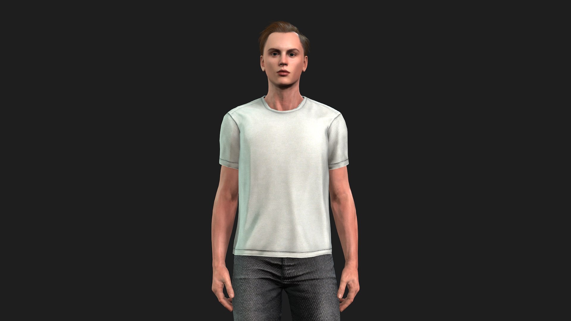 3D Model Rigged Male Character Game And Animation Ready - TurboSquid ...