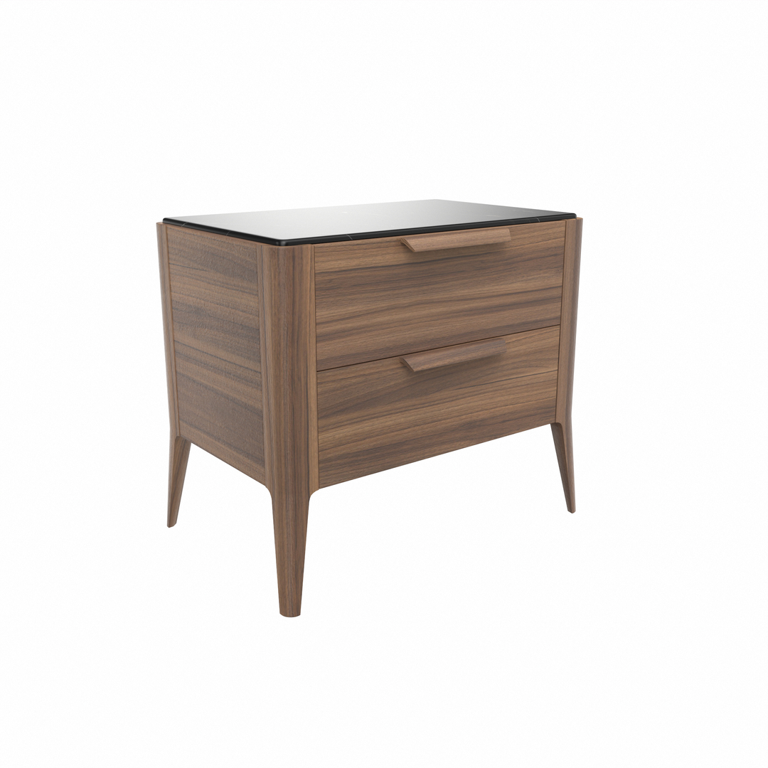 Nightstand Porada Ziggy Night Bedside Table With Drawers Model ...