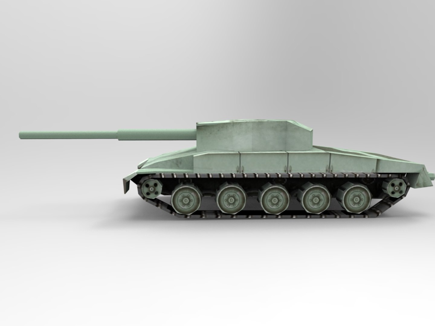 3d Model Army Tank