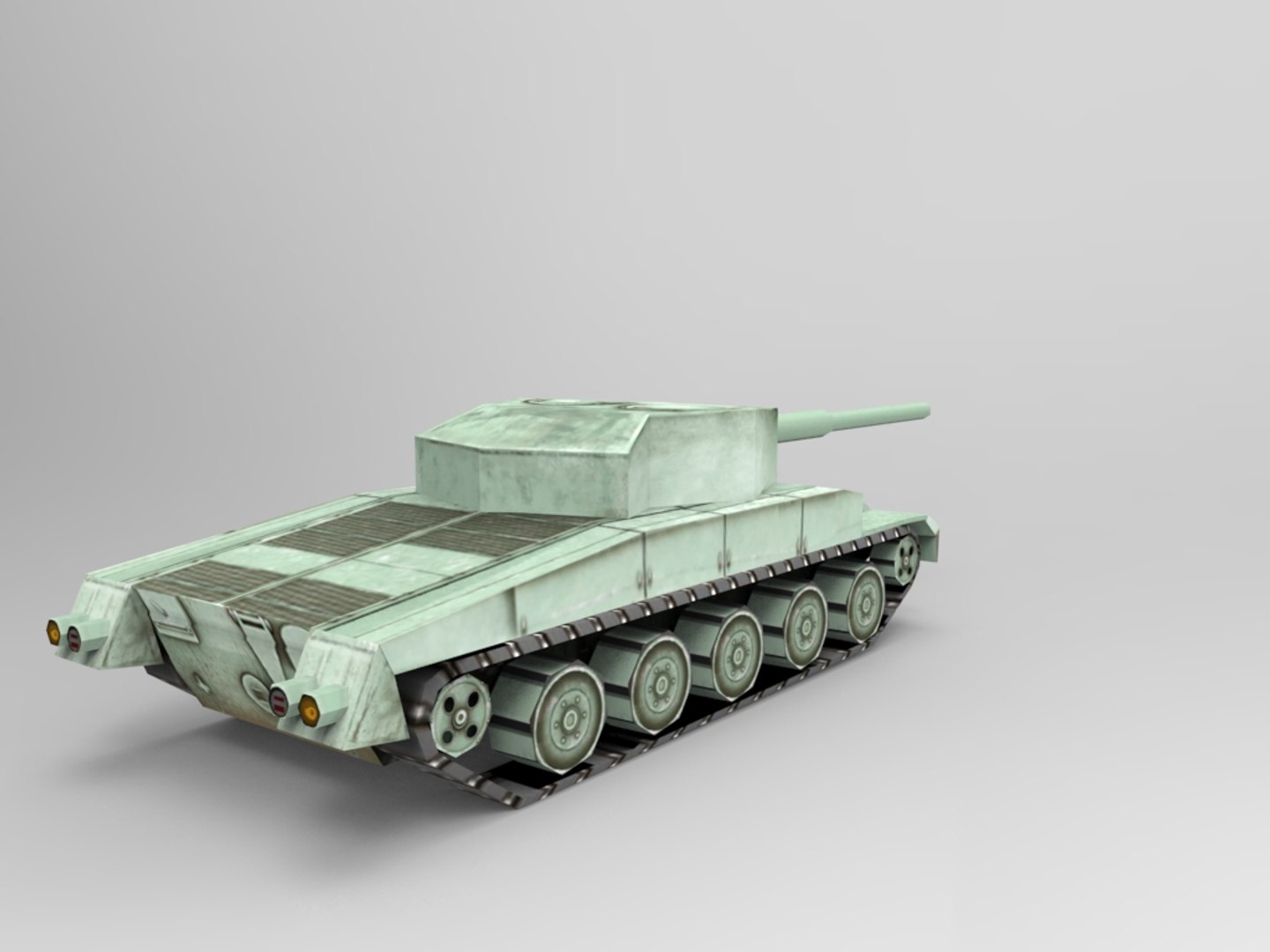 3d Model Army Tank