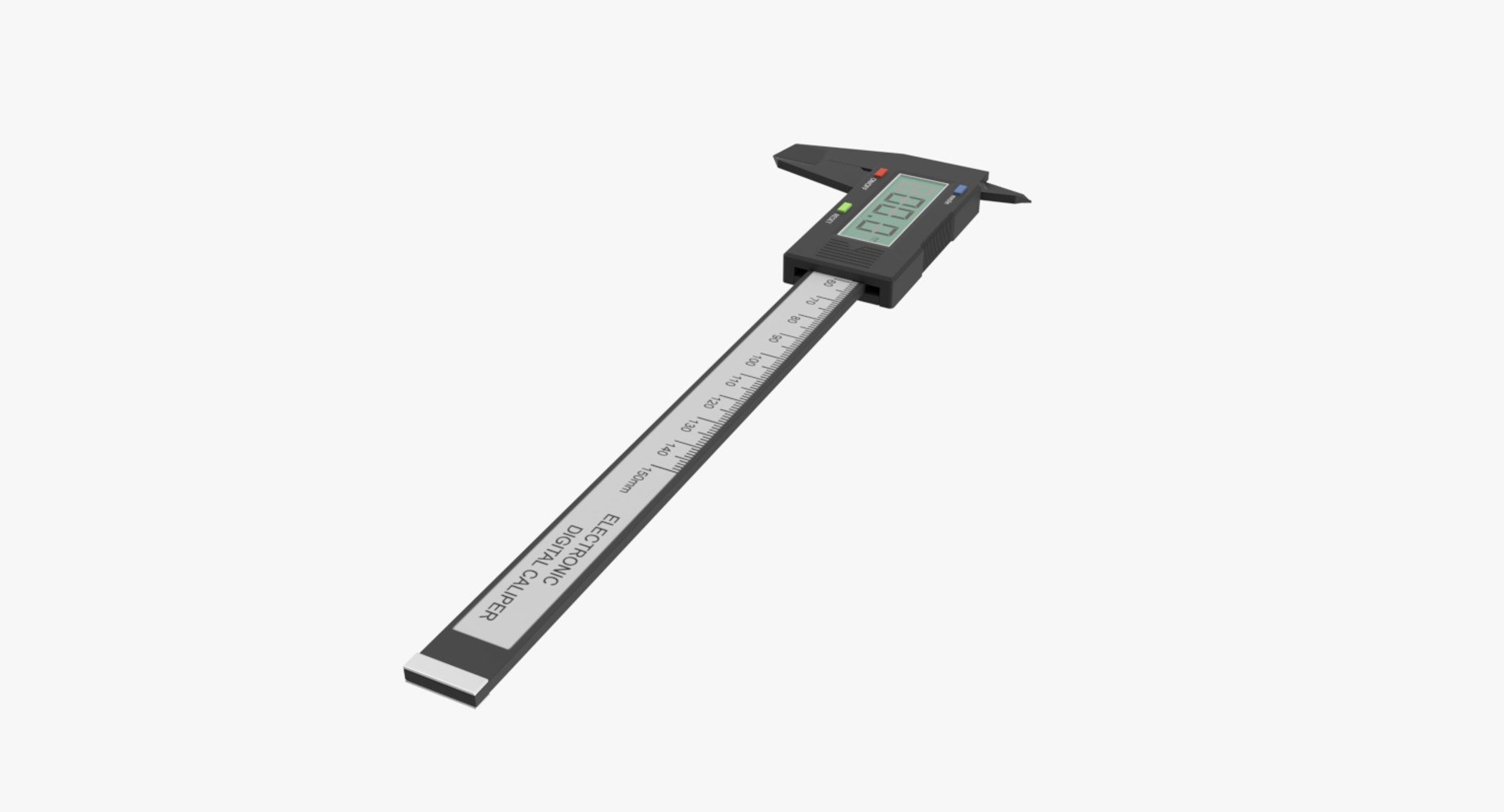 Digital Caliper 3D Model - TurboSquid 1414346