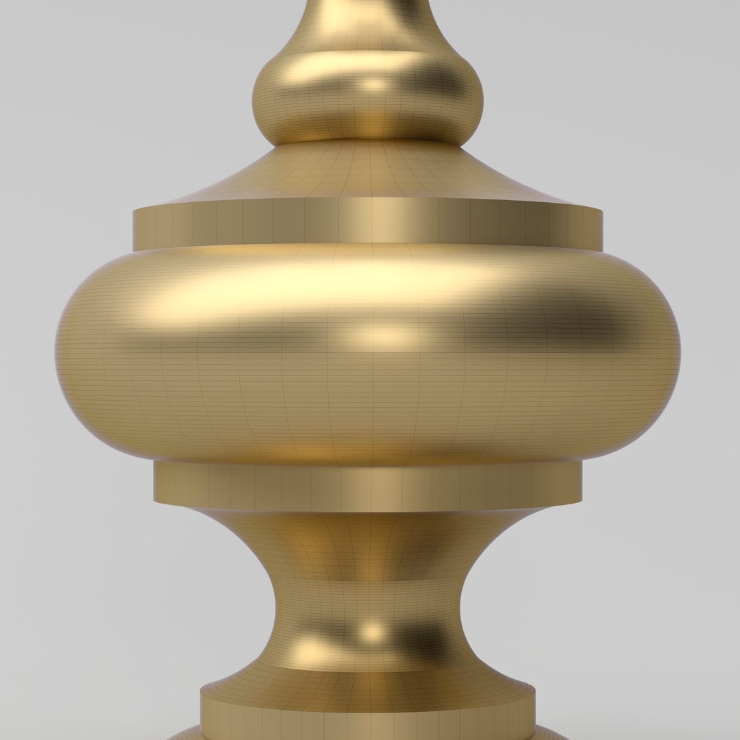 3D Elegant Finial 3D Model - TurboSquid 2294438