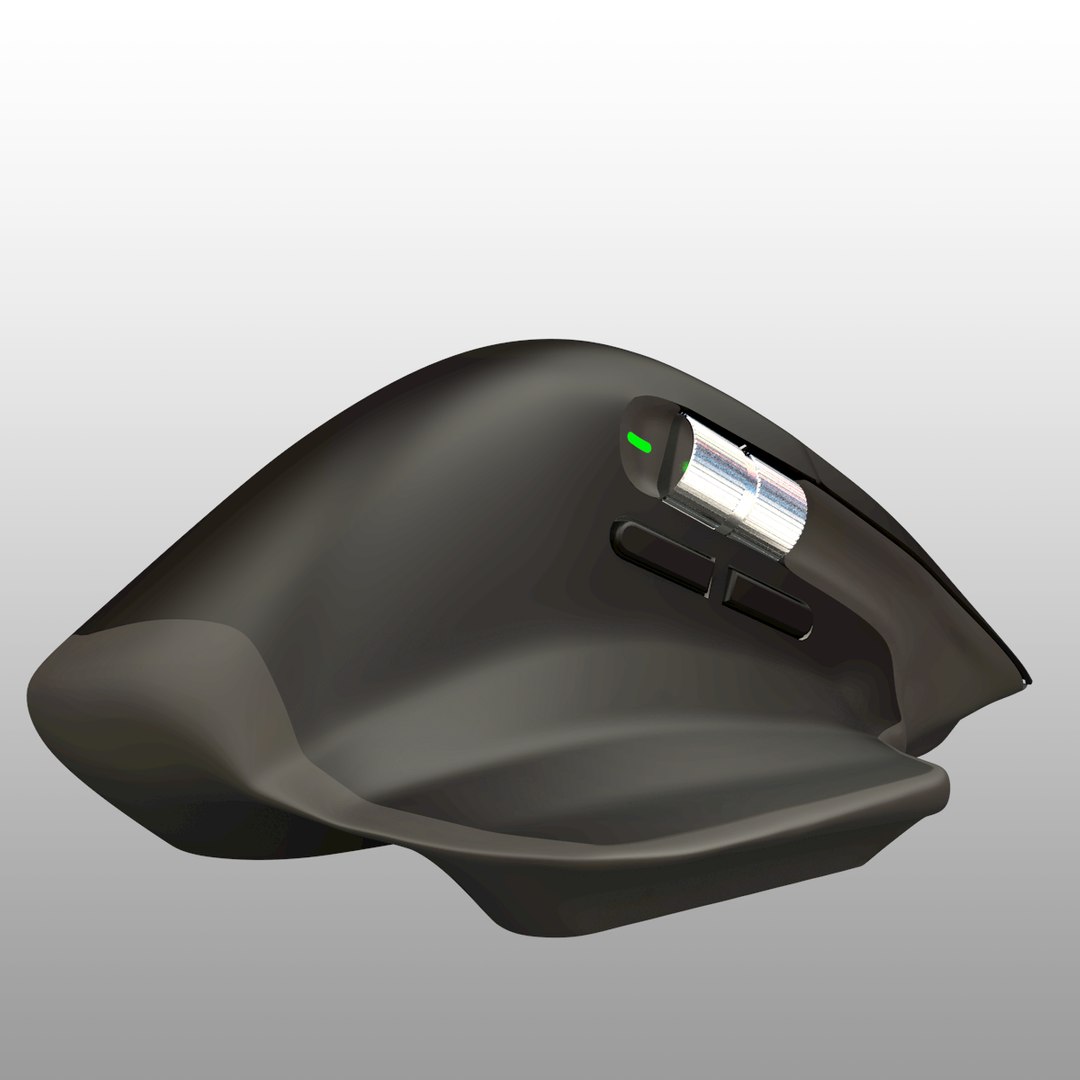 3D Mouse Logitech Mx Master Model - TurboSquid 1490900